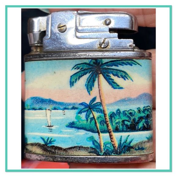 No Brand | Other | Vintage Collectible Beach Themed Lighter | Poshmark